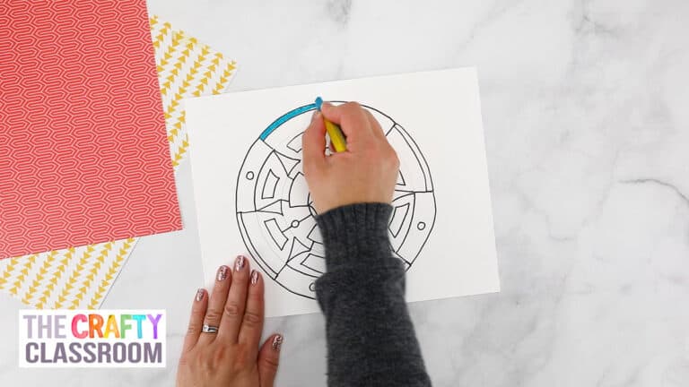 How to Draw a Mandala - The Crafty Classroom