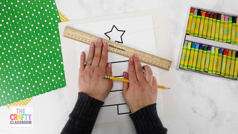 Christmas Tree Art - The Crafty Classroom