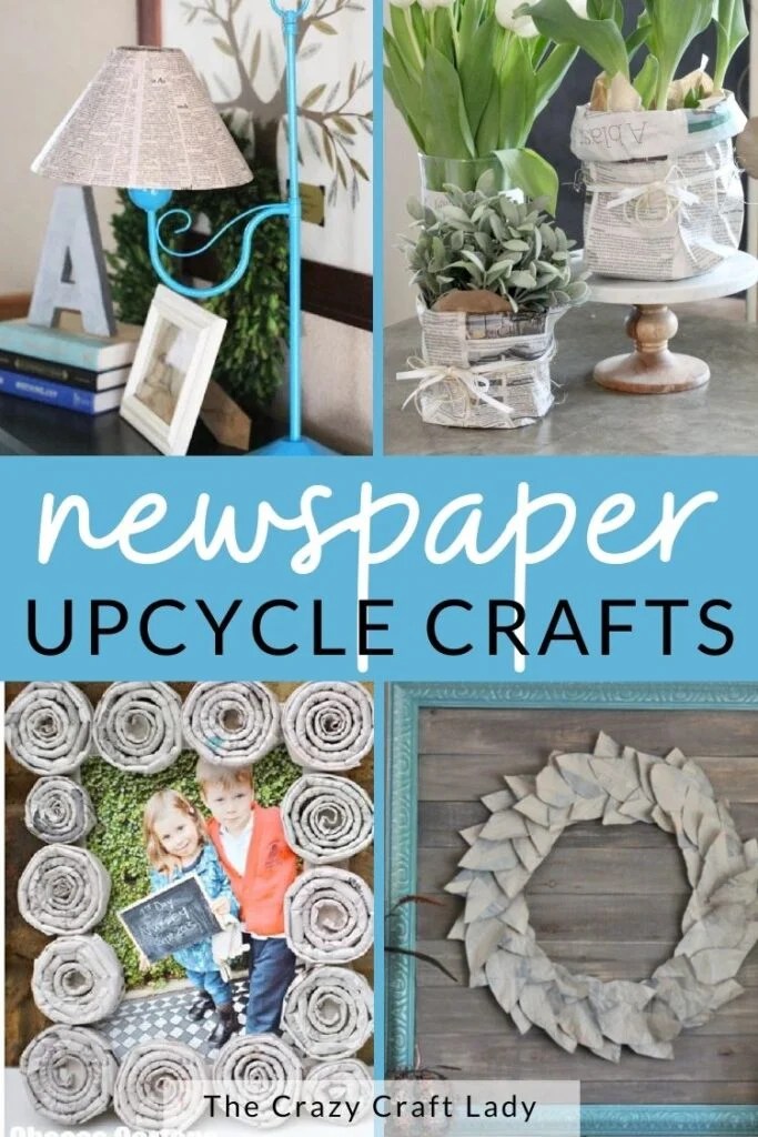 Creative Ways to Upcycle - the 19 Best Newspaper Crafts