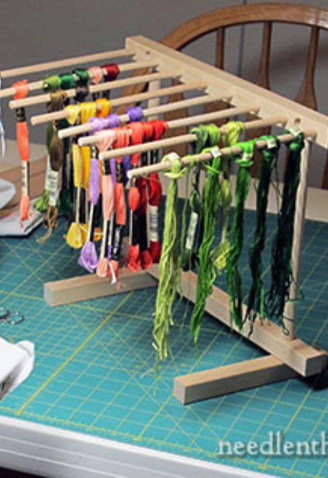 Embroidery Thread Storage Ideas - The Crazy Craft Lady
