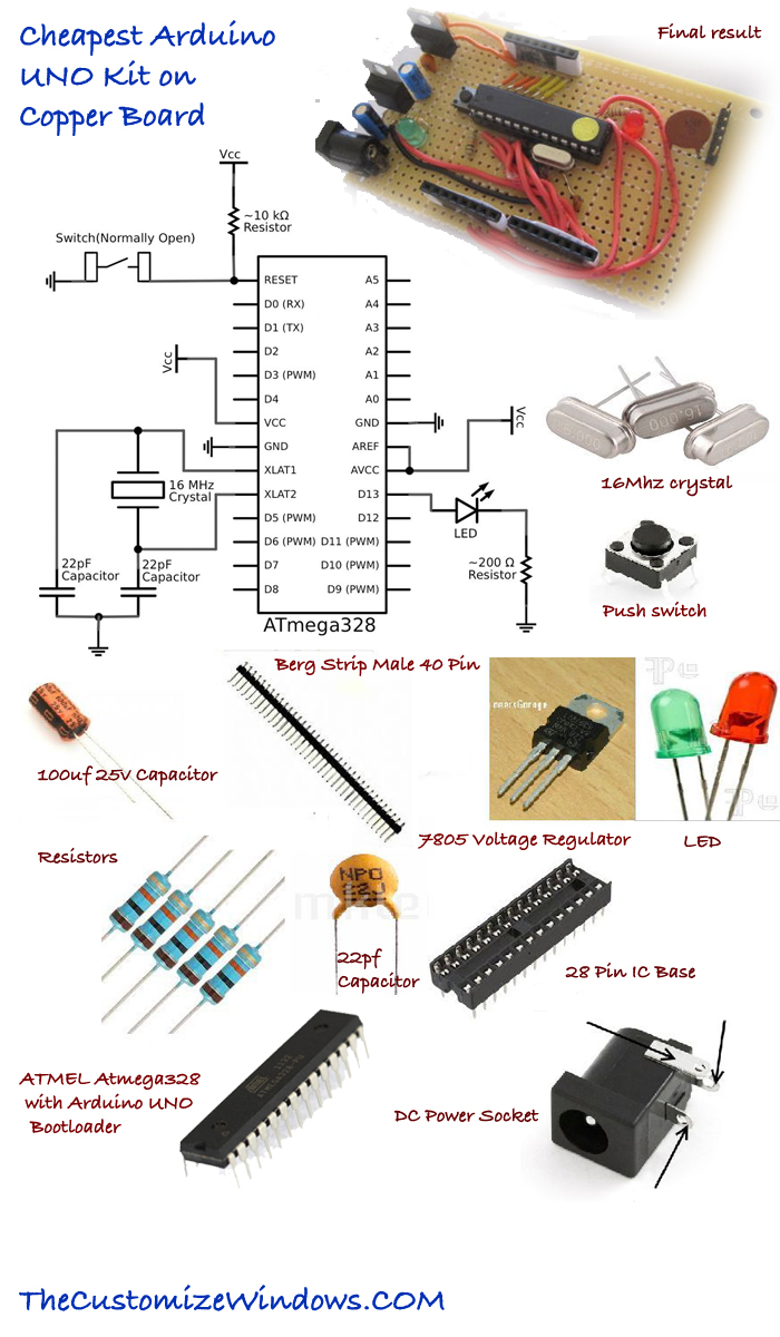 Circuit Diagram Of Arduino Uno Board Wiring Digital And Schematic