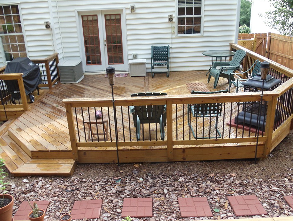 Ground Level Deck Designs | Home Design Ideas