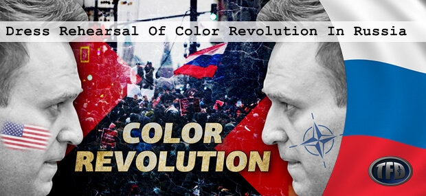 Dress Rehearsal Of Color Revolution In Russia - The Falling Darkness