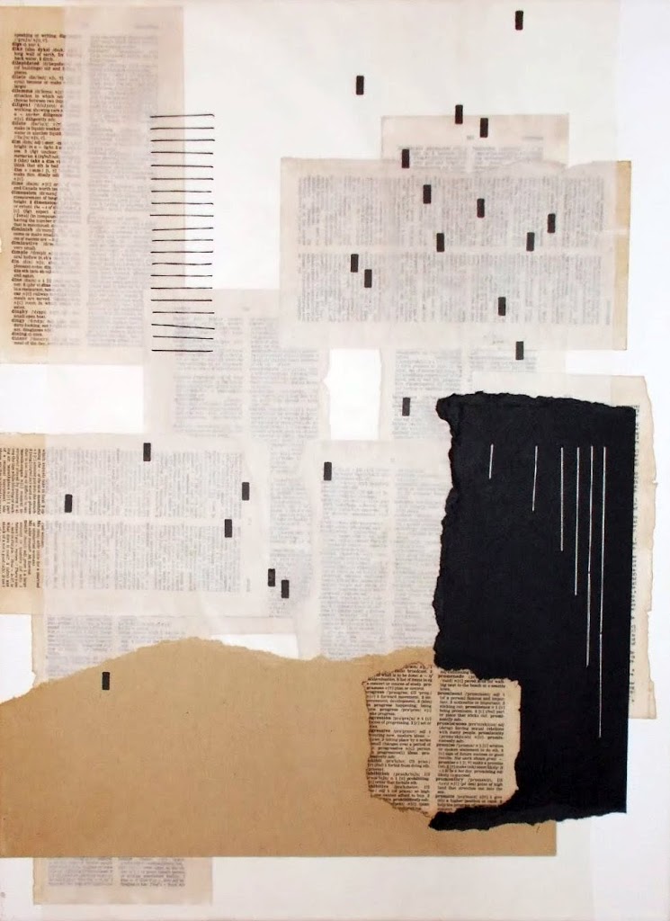 Stitched collage Paper Art & Collectibles Mixed Media & Collage etna.com.pe