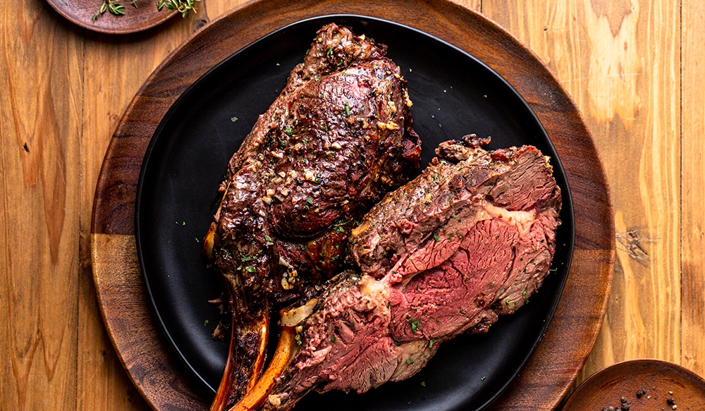 TheHonestBison Herb Roasted French Rack of Bison - The Honest Bison