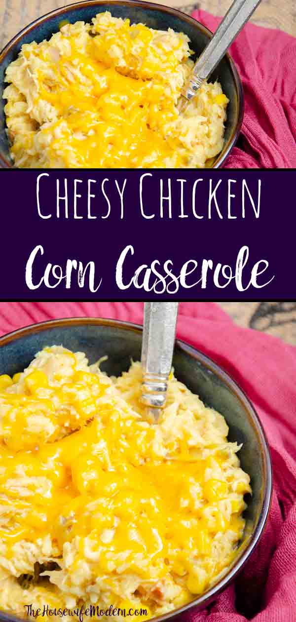 Cheesy Chicken Corn Casserole: Easy Slow-Cooker Meal