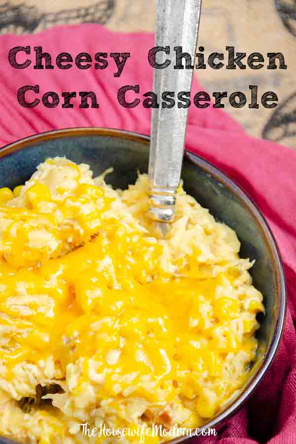 Cheesy Chicken Corn Casserole: Easy Slow-Cooker Meal