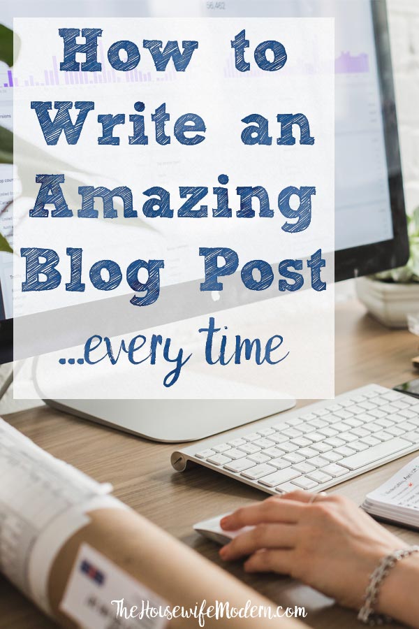 The Ultimate Guide on How to Write an Awesome Blog Post