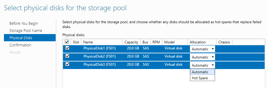 Microsoft Storage Spaces