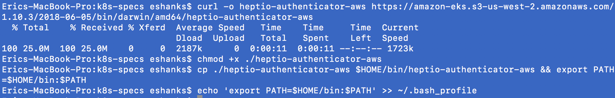 How to Setup Amazon EKS with Mac Client - The IT Hollow