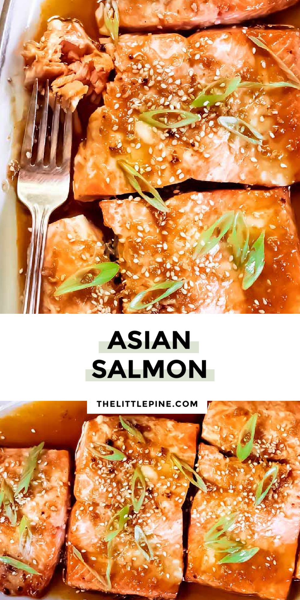 Asian Salmon {Easy Marinade + Glaze} - Little Pine Kitchen