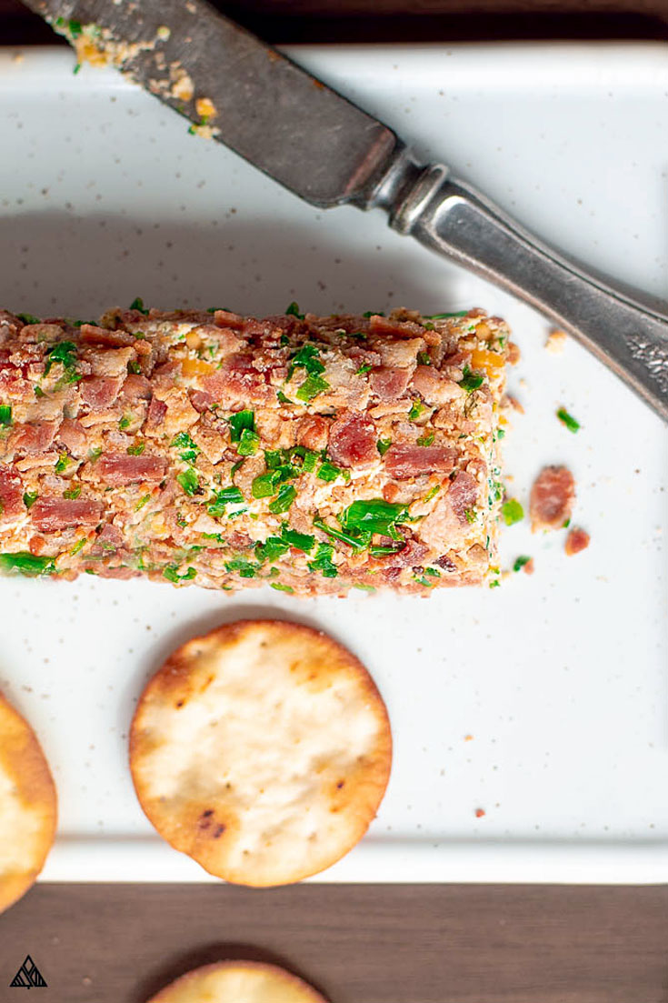 Bacon Cheese Log — Super Easy + Crazy DELICOUS!