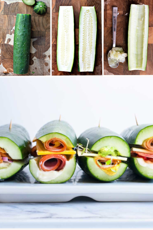 Cucumbers Subs, 4 Tasty Ways! - Little Pine Kitchen