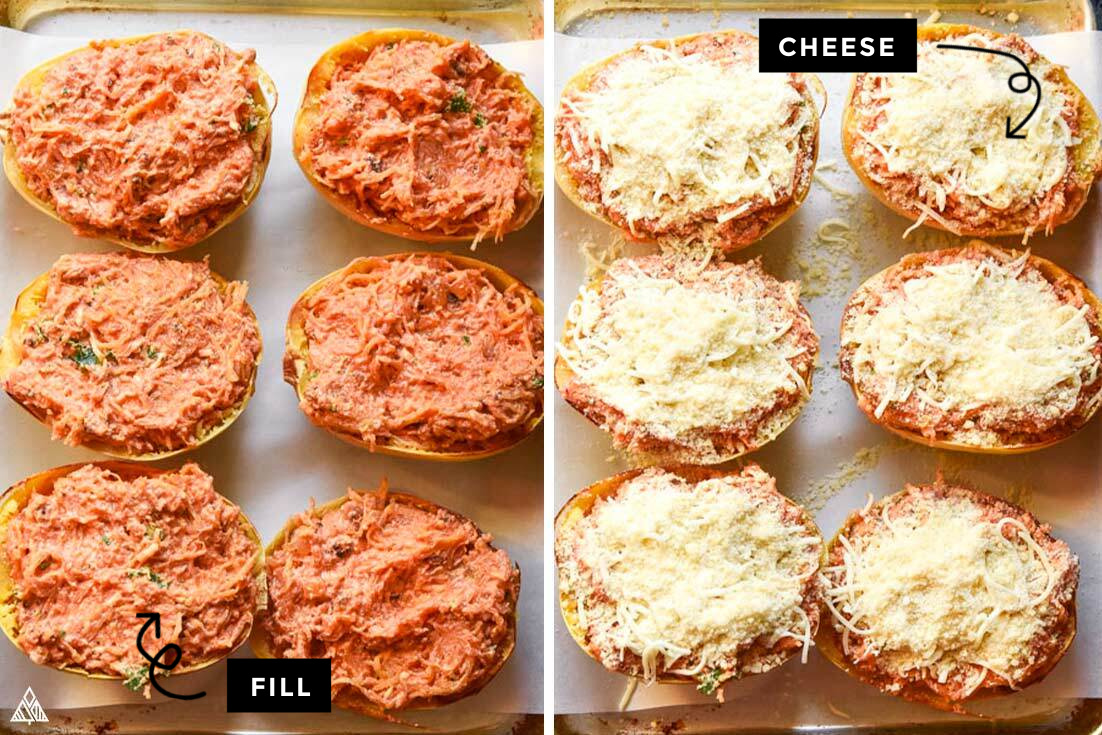 Spaghetti Squash Lasagna (Keto + Low Carb!) - Little Pine Kitchen