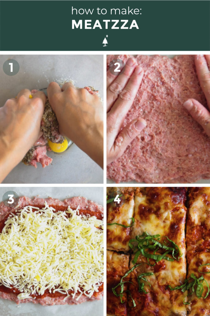 Meatzza, Juicy + Simple (4 ing!) Keto Pizza - Little Pine Kitchen