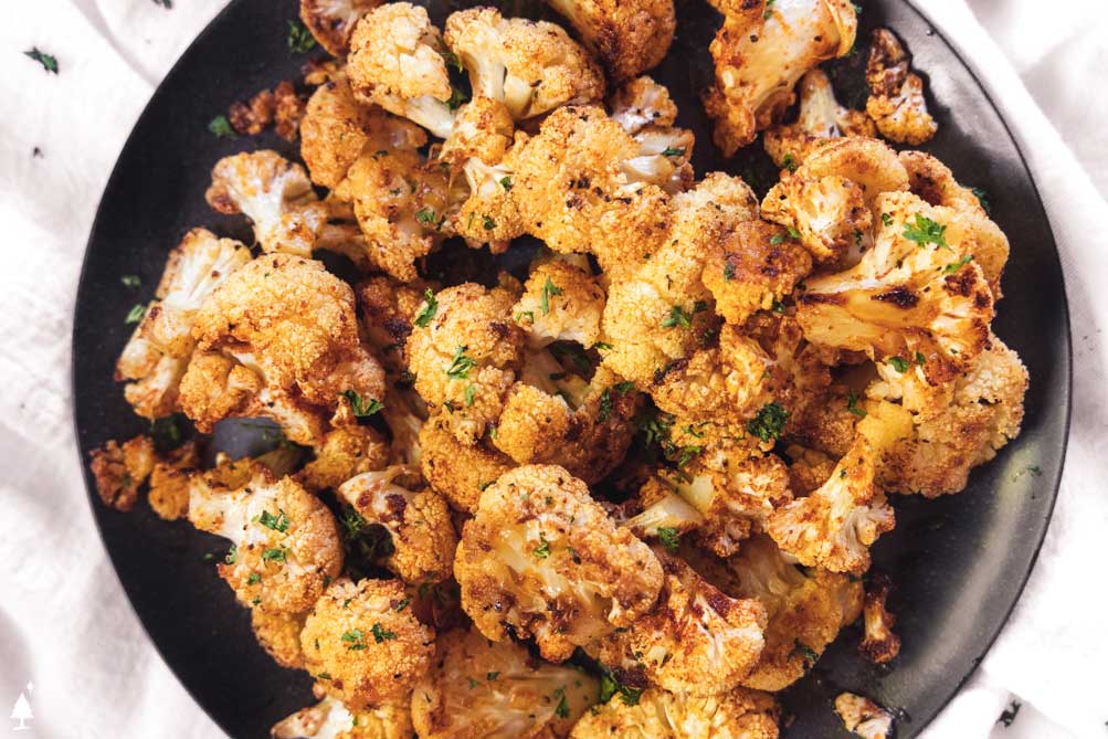Roasted Cauliflower {Easy, Oven Baked!} - Little Pine Kitchen