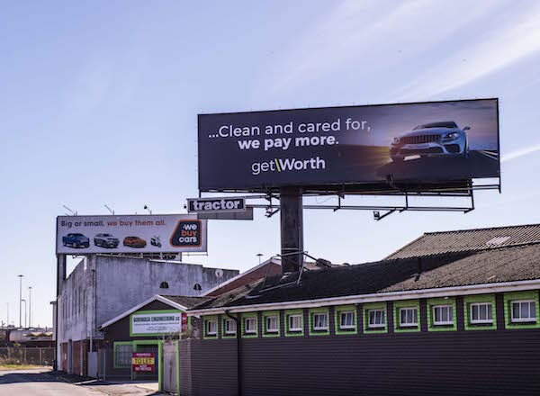 Fun, creative and bold: cheeky billboard drives second-hand car ...