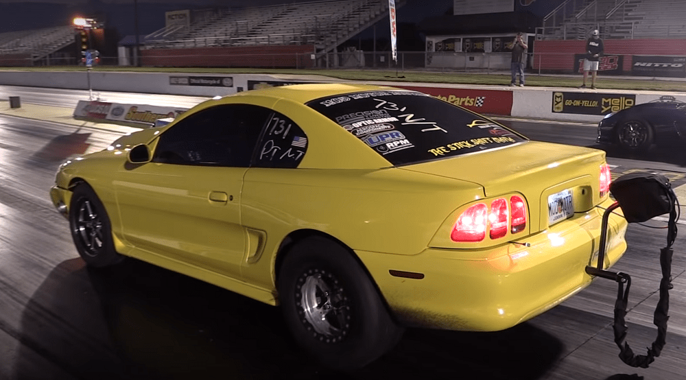 SN95 Manual Mustang Rips off 7-second Passes - The Mustang Source