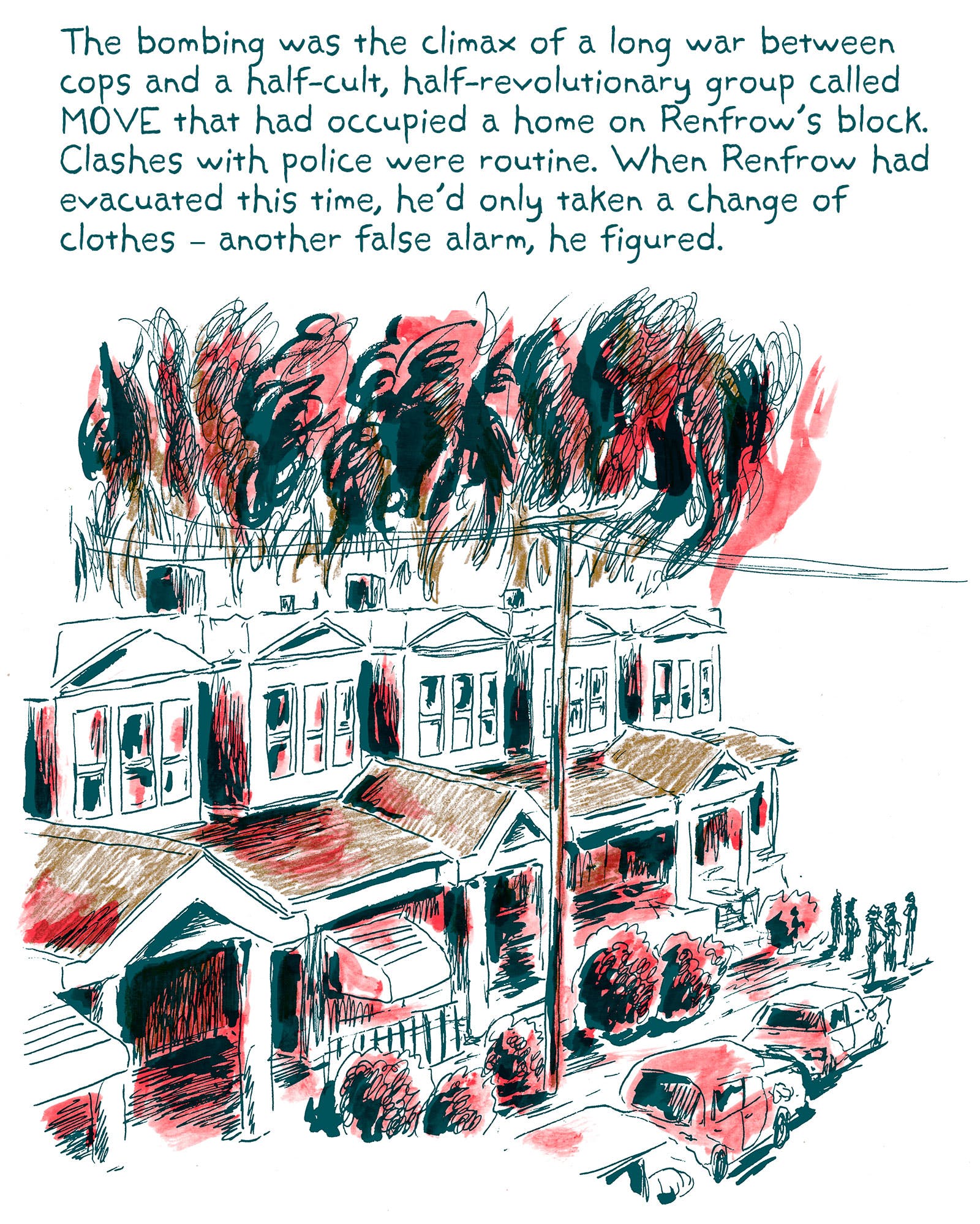 The Night The Block Burned Down: Philadelphia’s MOVE Bombing | The Nib