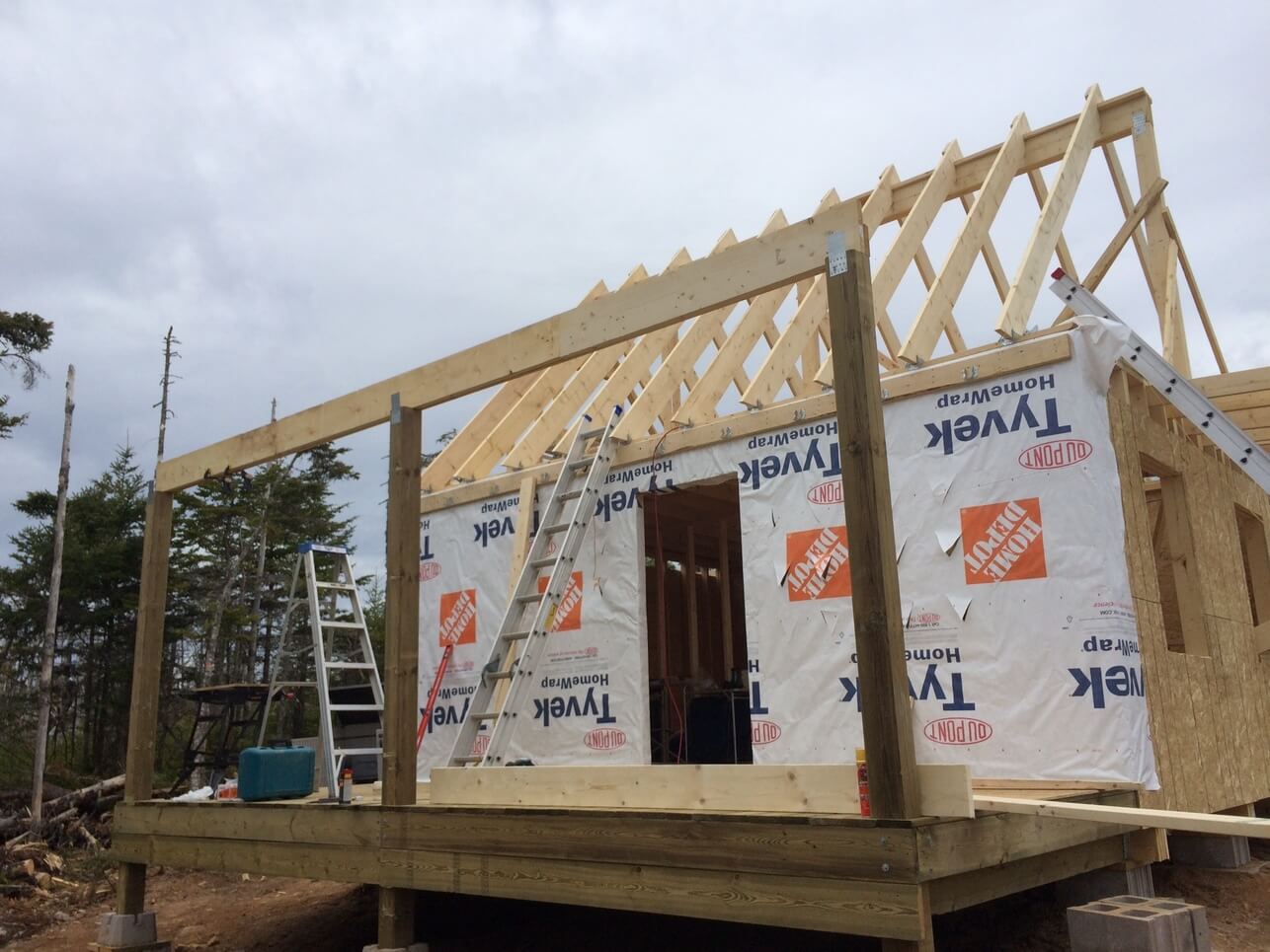 How To Build The Perfect Cabin Rafter • The Off Grid Cabin