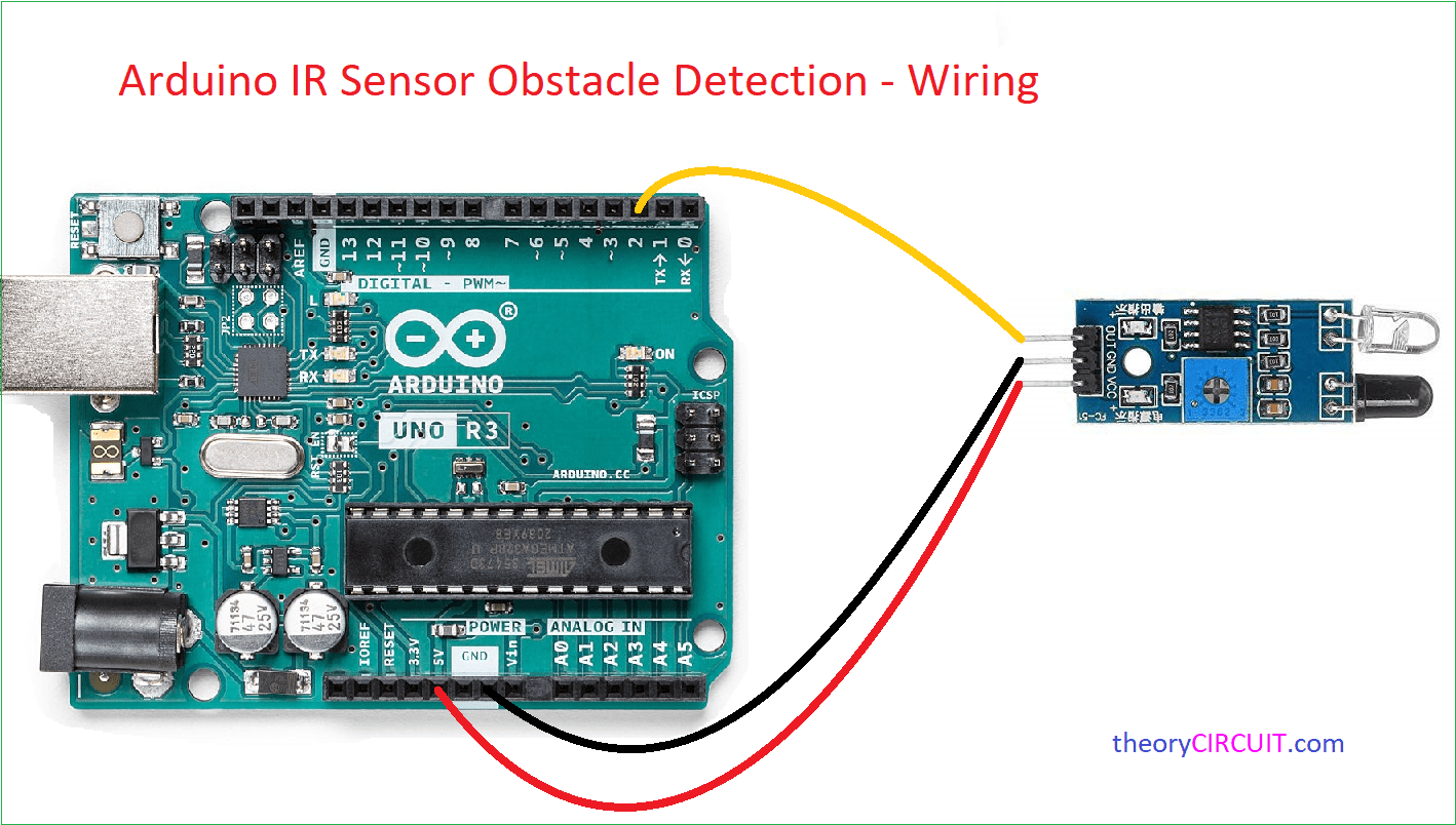 How To Make Ir Sensor Circuit - Circuit Diagram