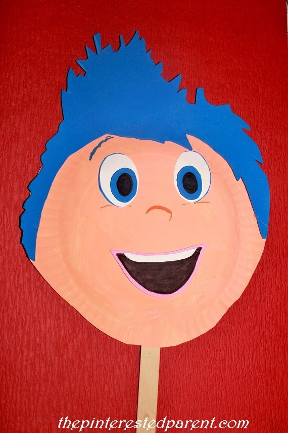 'Inside Out' Paper Plate Masks – The Pinterested Parent