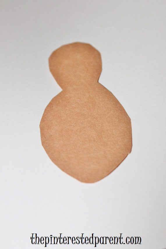 Turkey Wattle Template