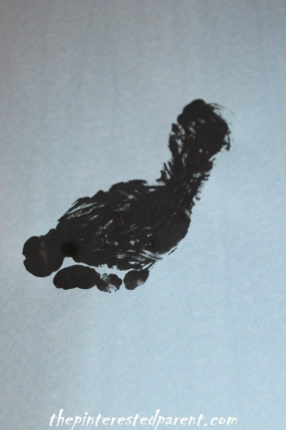 More Artist Inspired Footprint Crafts – The Pinterested Parent