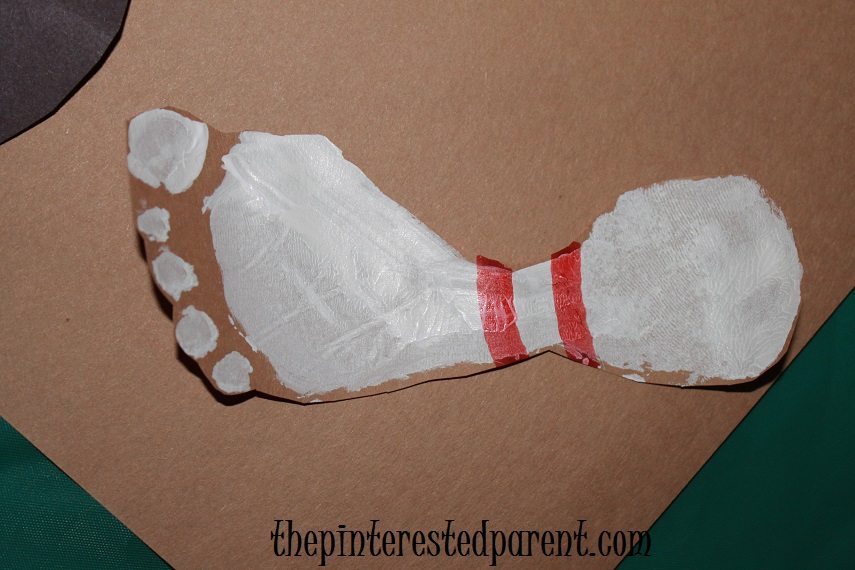 Footprint Bowling Craft – The Pinterested Parent