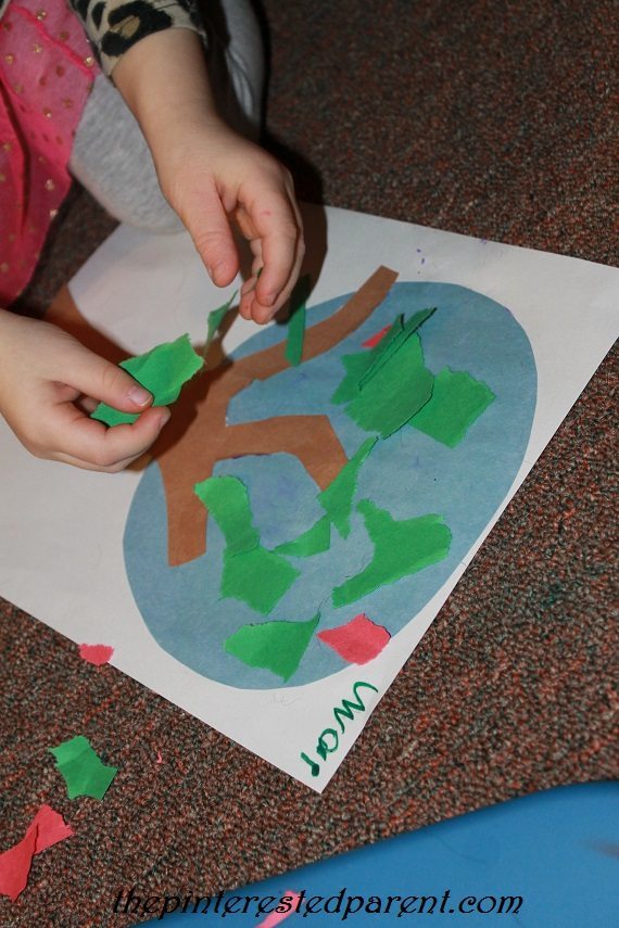 A Partridge In A Pear Tree Craft – The Pinterested Parent