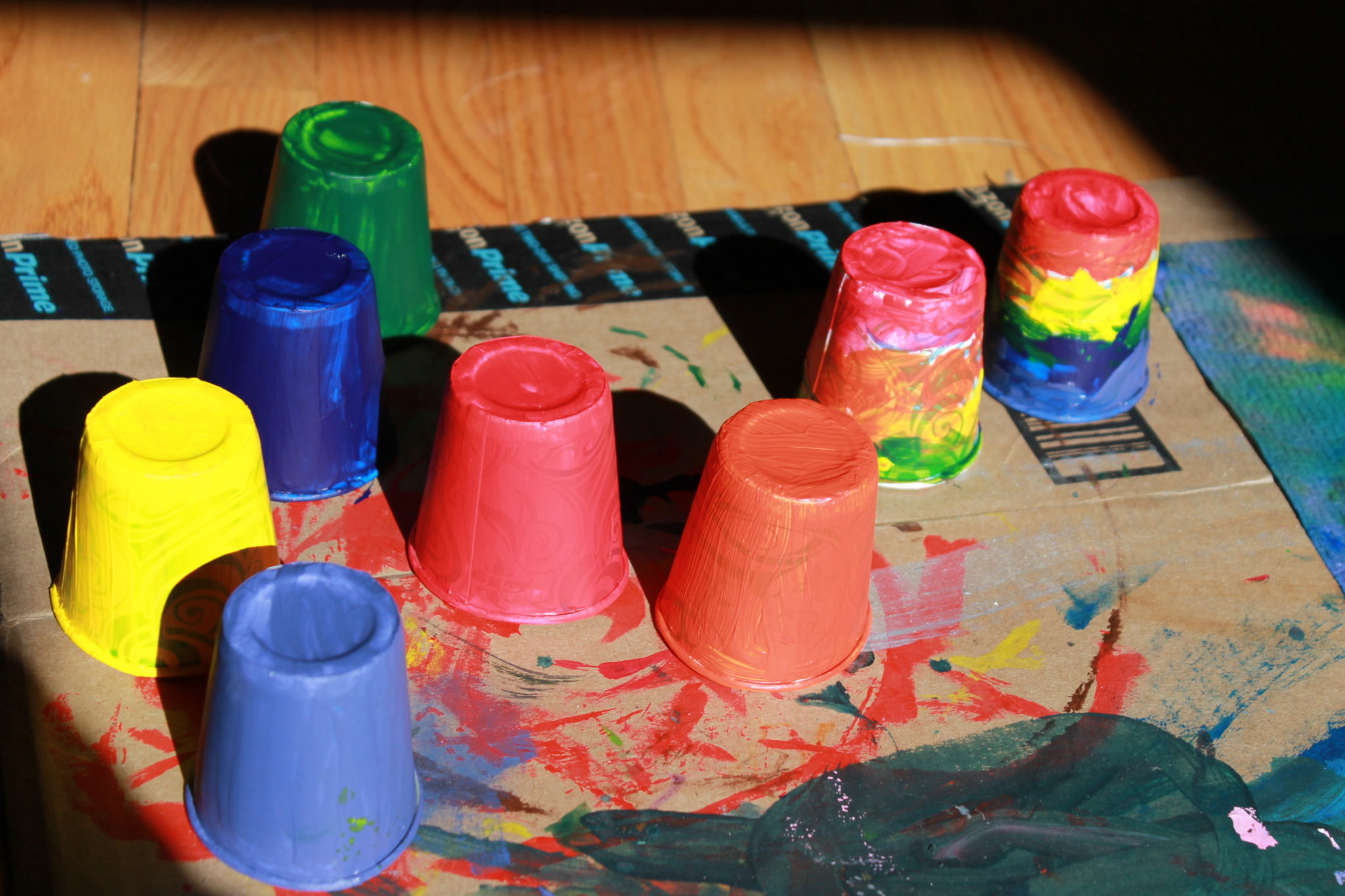 Dixie Cup Windmills – The Pinterested Parent