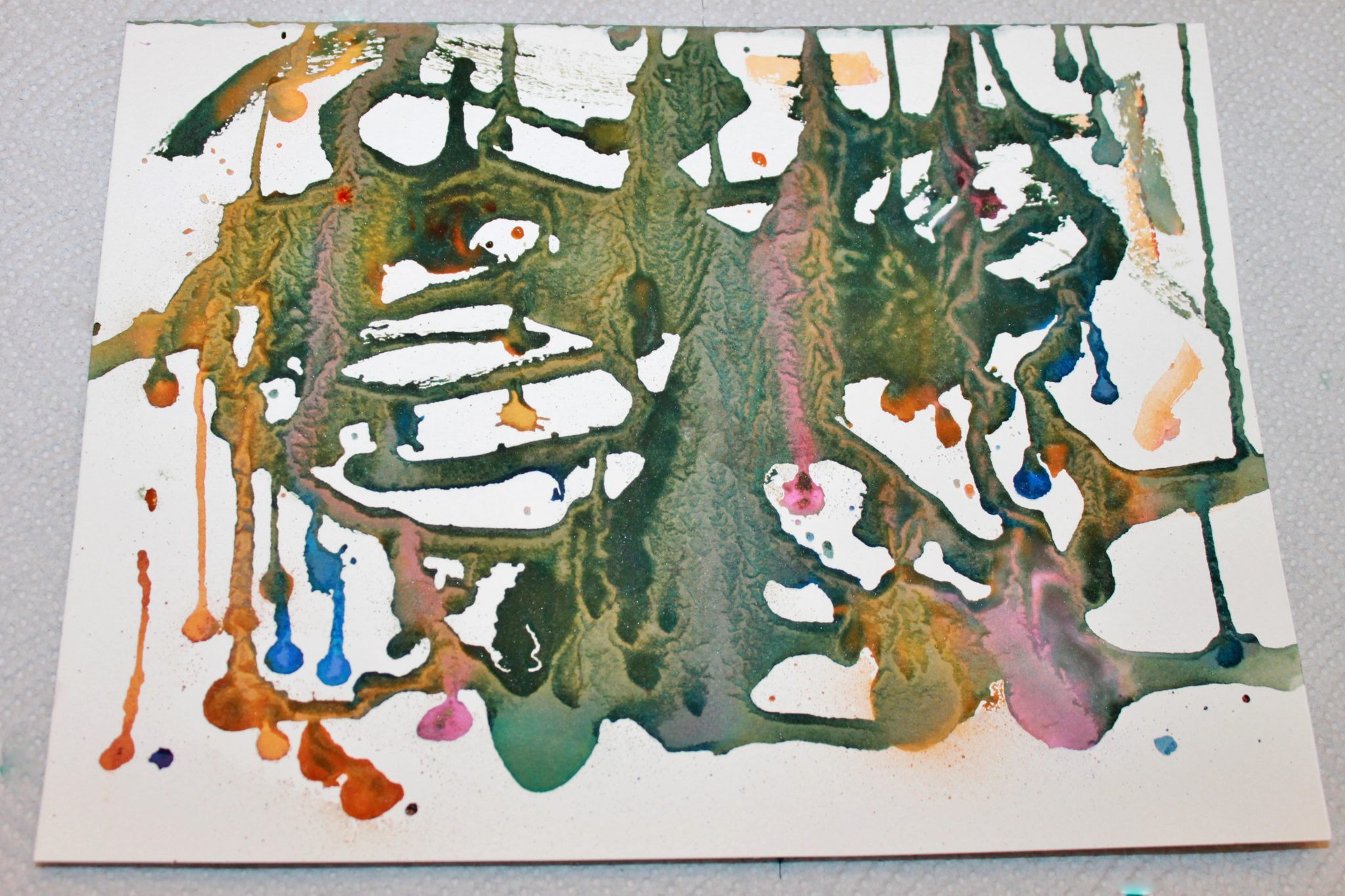 Abstract Fizzing Art – The Pinterested Parent