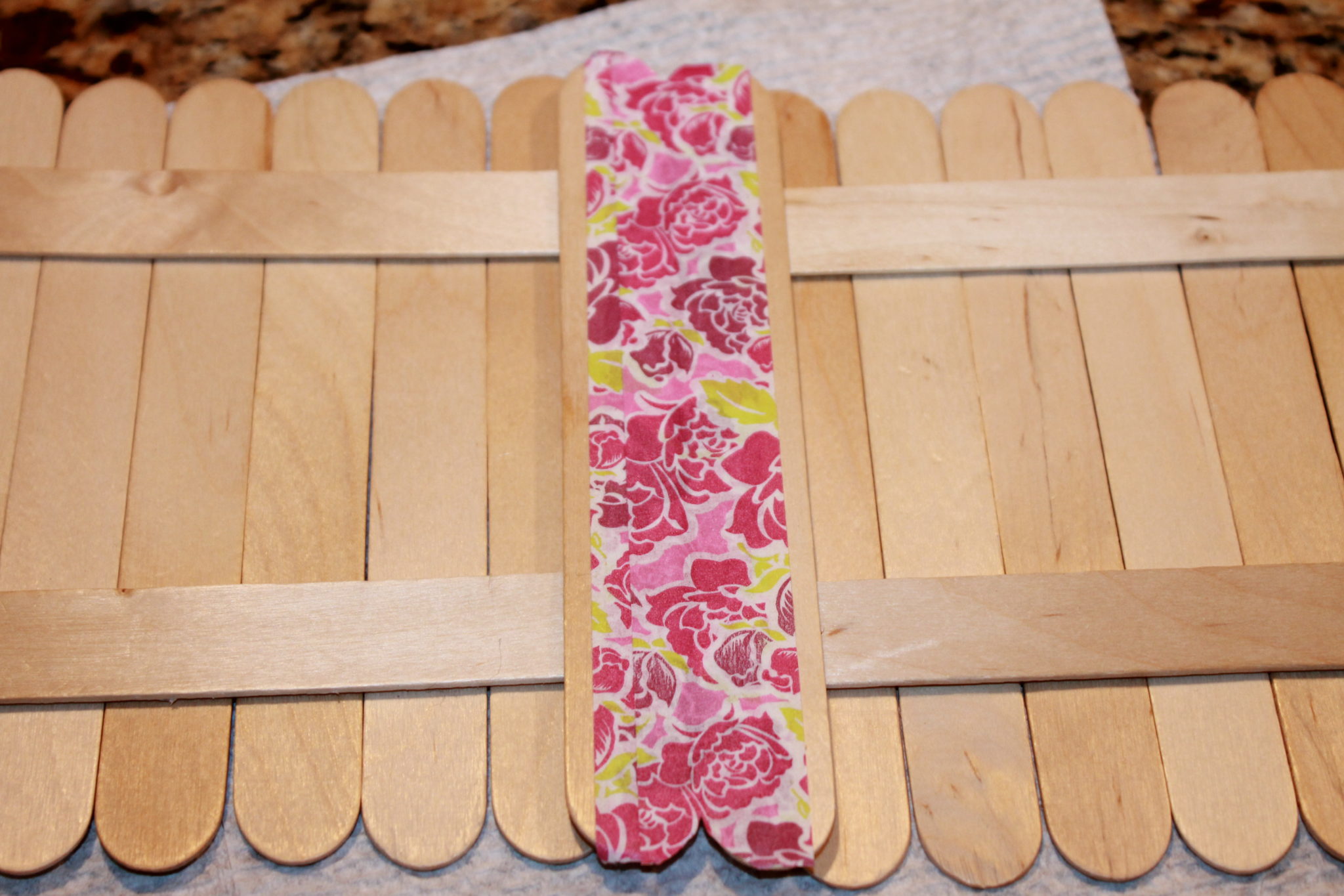 Popsicle Stick Art Journal – The Pinterested Parent