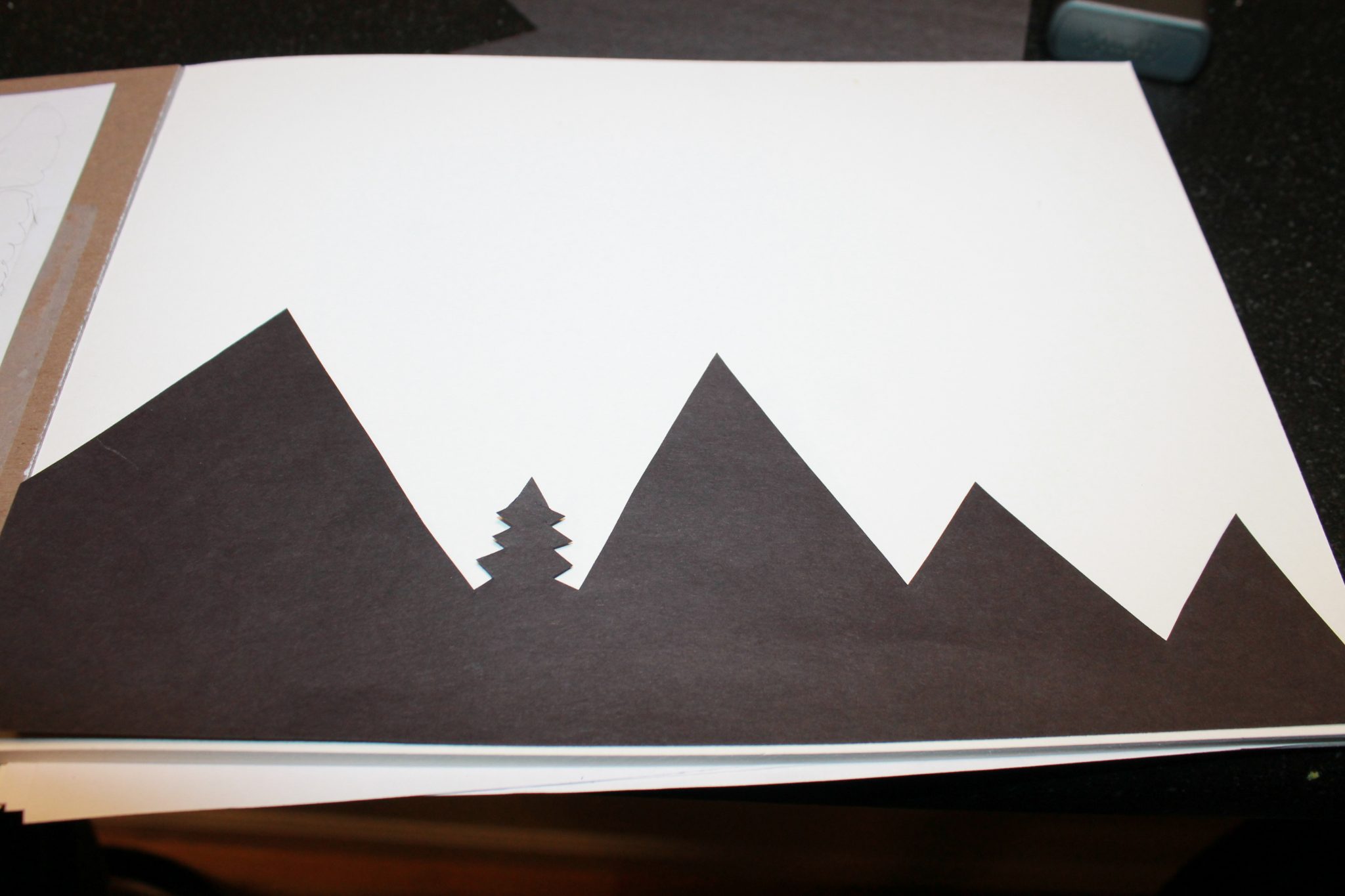 Watercolor Silhouette Landscapes – The Pinterested Parent