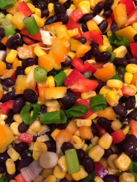 Confetti Rice Salad - The Preppy Hostess