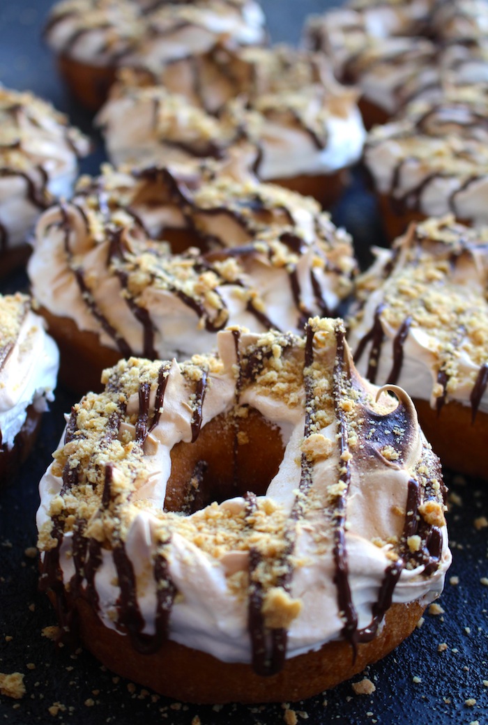 S'Mores Donuts - The Preppy Hostess