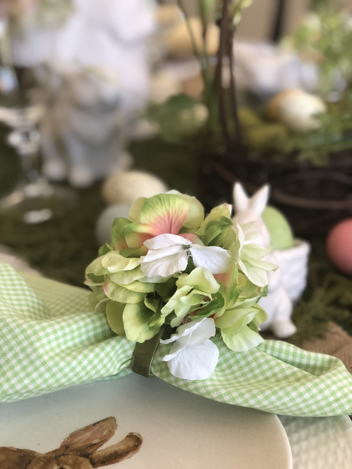 Festive Easter Tablescape - The Preppy Hostess
