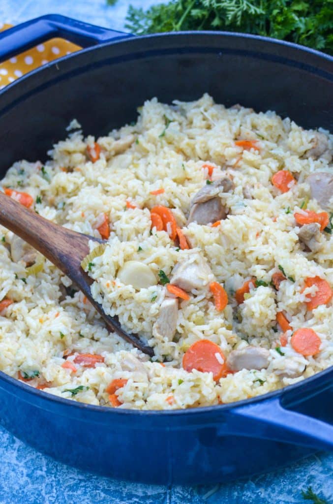 One Pot Chicken And Rice With Vegetables - The Quicker Kitchen