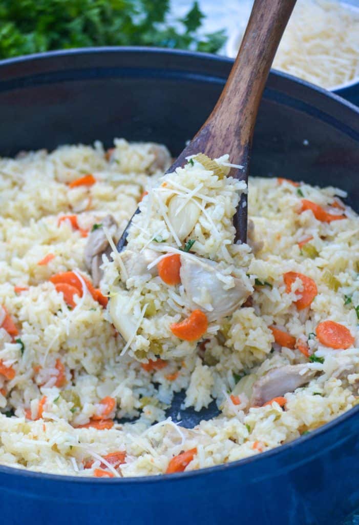 One Pot Chicken And Rice With Vegetables - The Quicker Kitchen