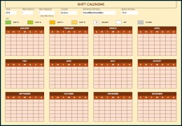 Rotating Weekend Schedule Template Templates 1 Resume Examples