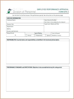 Employee Performance Report Template Excel Templates 2 Resume Examples