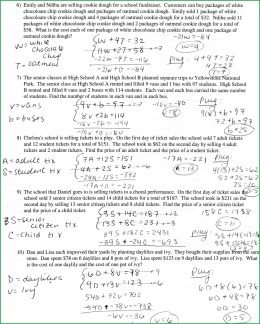 Solving Systems Of Equations Word Problems Worksheet Worksheet Resume 