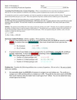Systems Of Equations Word Problems 3 Variables Uncategorized Resume 