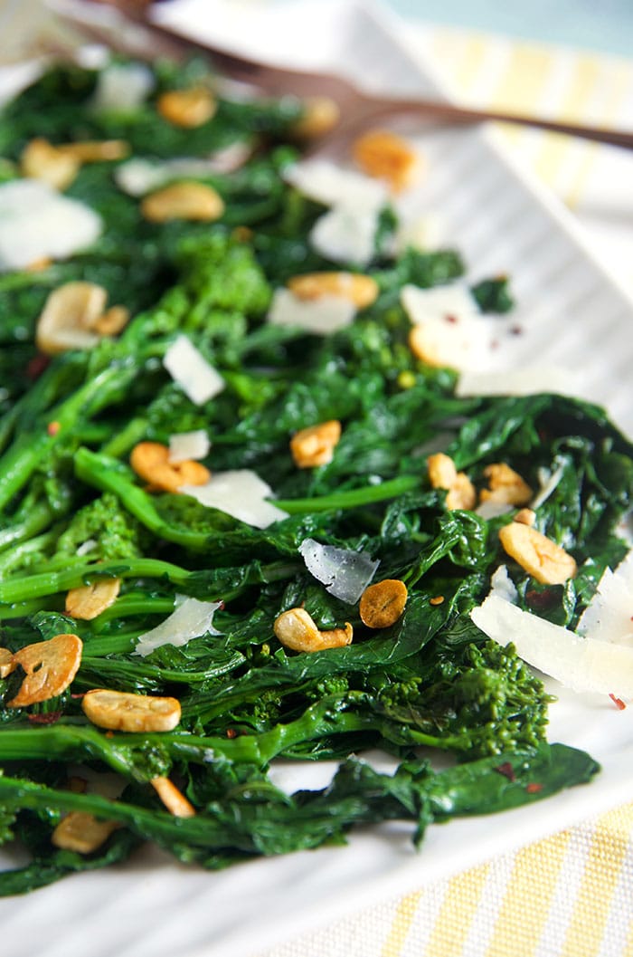 Sautéed Broccoli Rabe Recipe - The Suburban Soapbox
