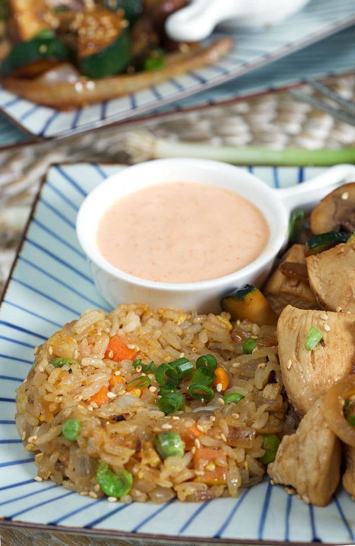 Hibachi Fried Rice - The Suburban Soapbox