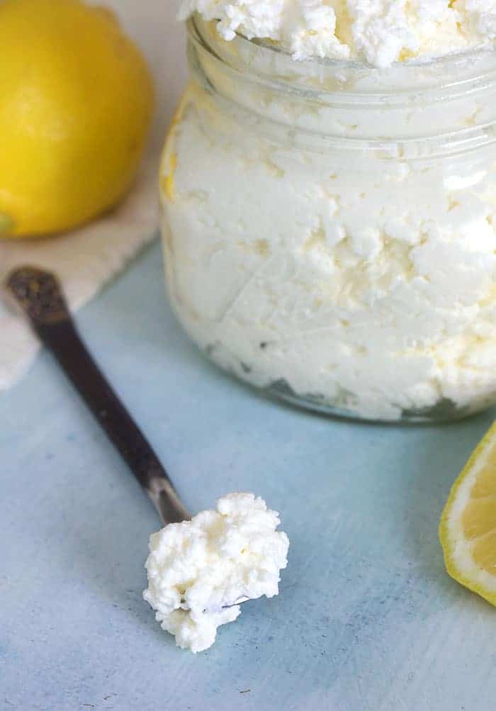 Homemade Ricotta Cheese - The Suburban Soapbox