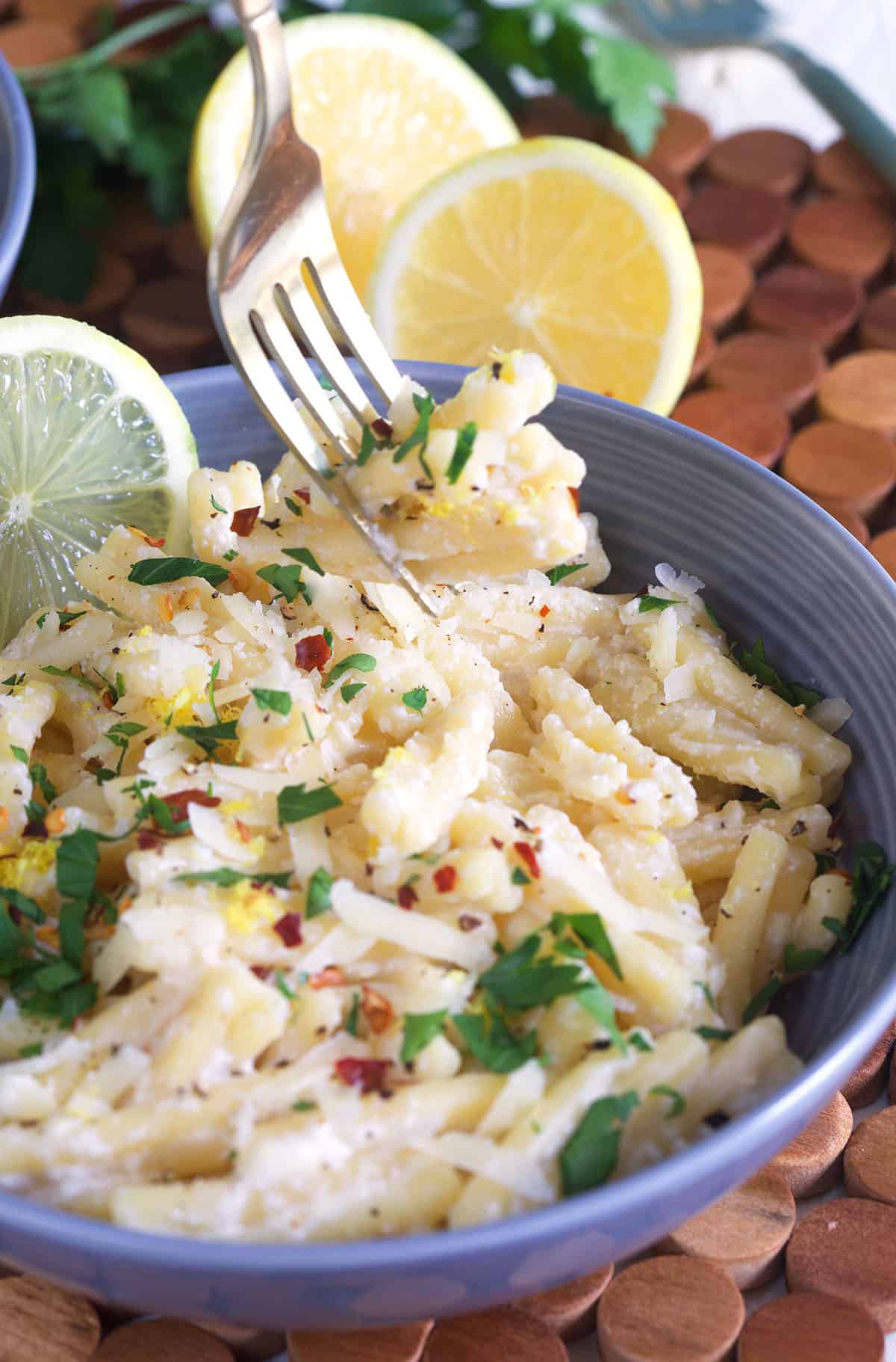 Lemon Ricotta Pasta - The Suburban Soapbox