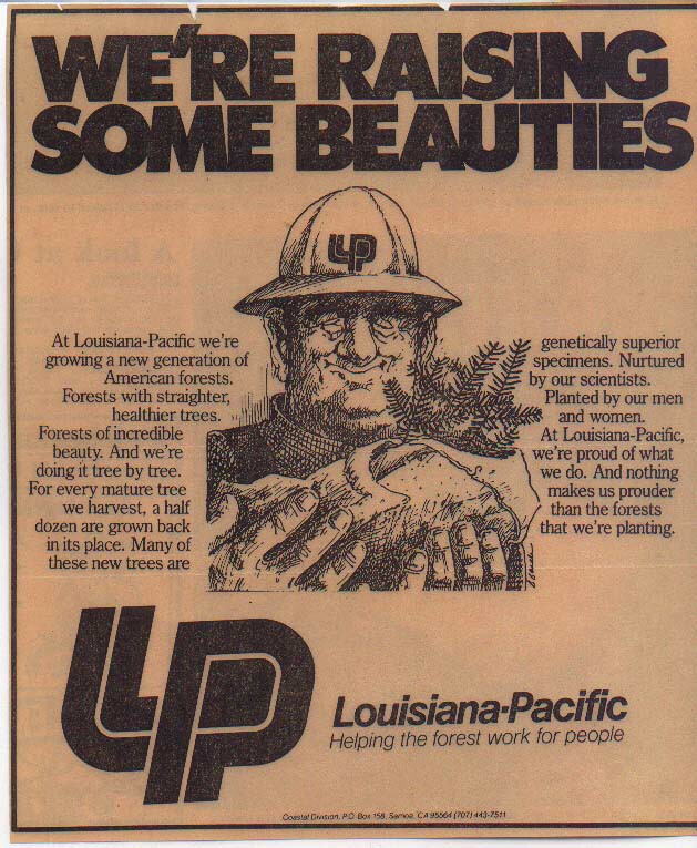 Louisiana-Pacific Ad | The Swill Bucket