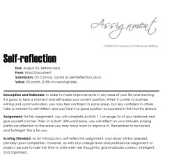 How To Write A Course Reflection Letter Amos Writing