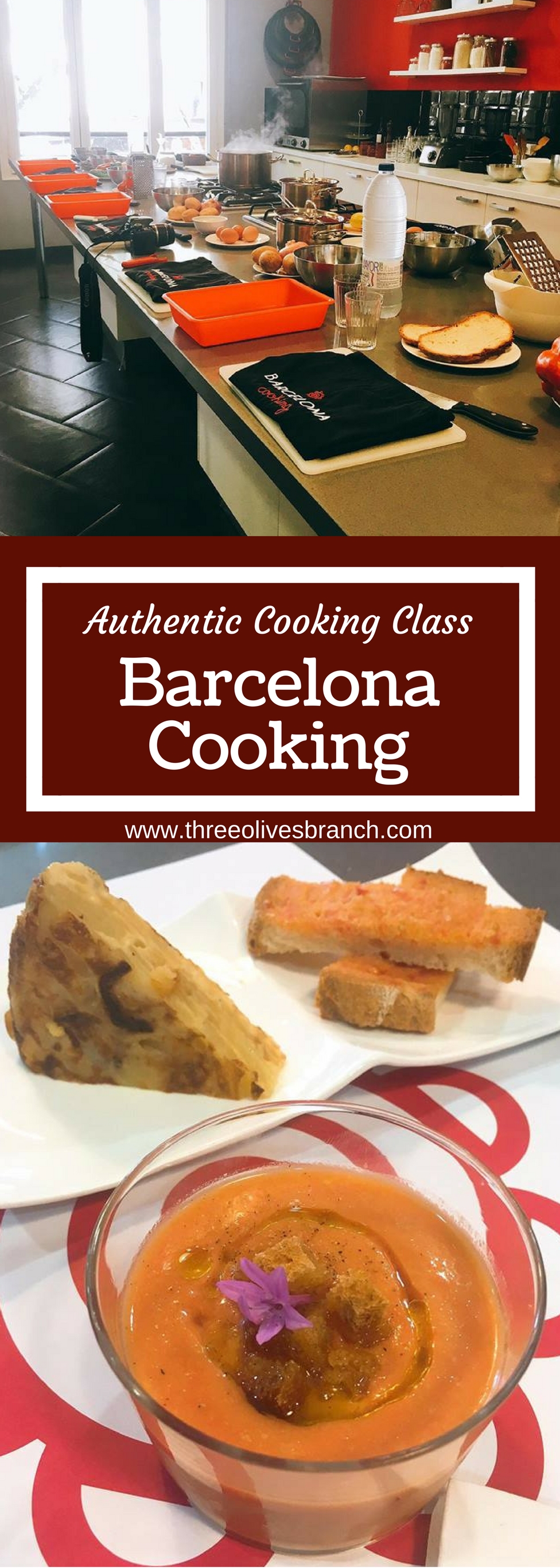 Spanish Cooking Class: Barcelona Cooking - Three Olives Branch